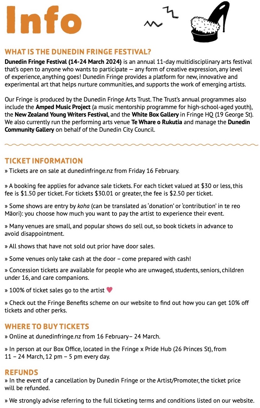 Dunedin Fringe Festival : Dunedin Fringe Festival